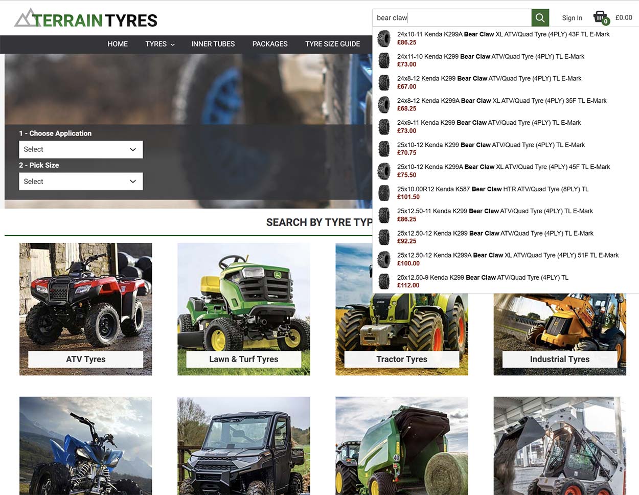 J Deere Gator Tyres - TerrainTyres