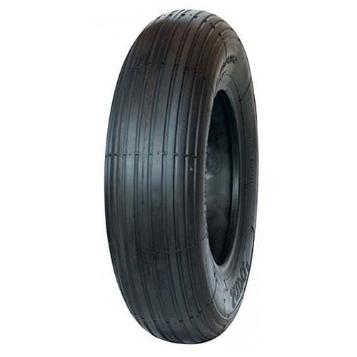 Pair of 4.80/4.00-8 Value Multi Rib Tyre & Tube - TerrainTyres