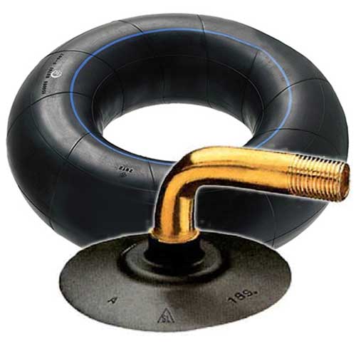 3.50-12 Inner Tube Bent Valve TR87 - TerrainTyres